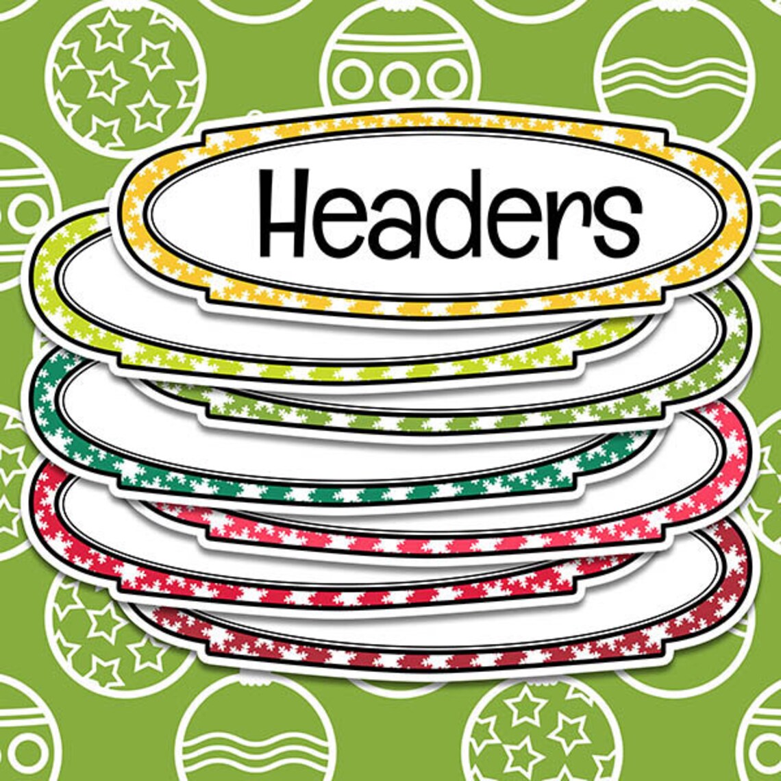 Christmas Clip Art Seller's Kit, Christmas Clip Art, Christmas ...