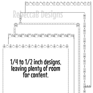Back to School Doodle Borders Clipart, Back to School Clip Art, Border ...