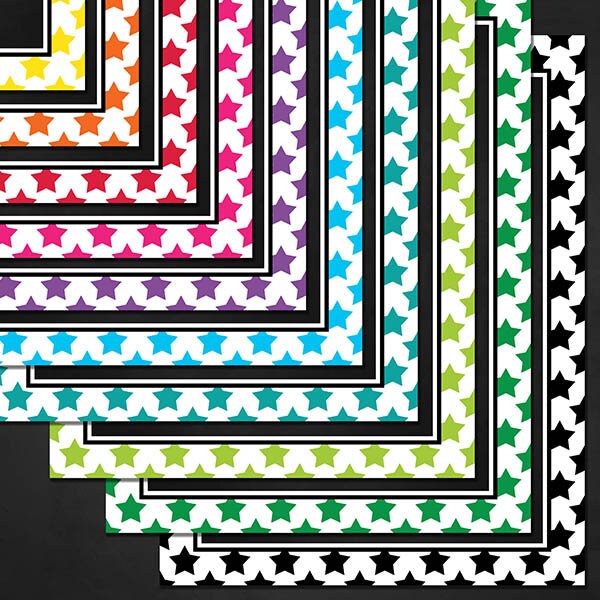 Patterned Chalkboards Border Frames Clip Art Bundle - Etsy