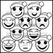 Christmas Emoji Clip Art, Emotions Clip Art, Feelings Clip Art, Emoji ...