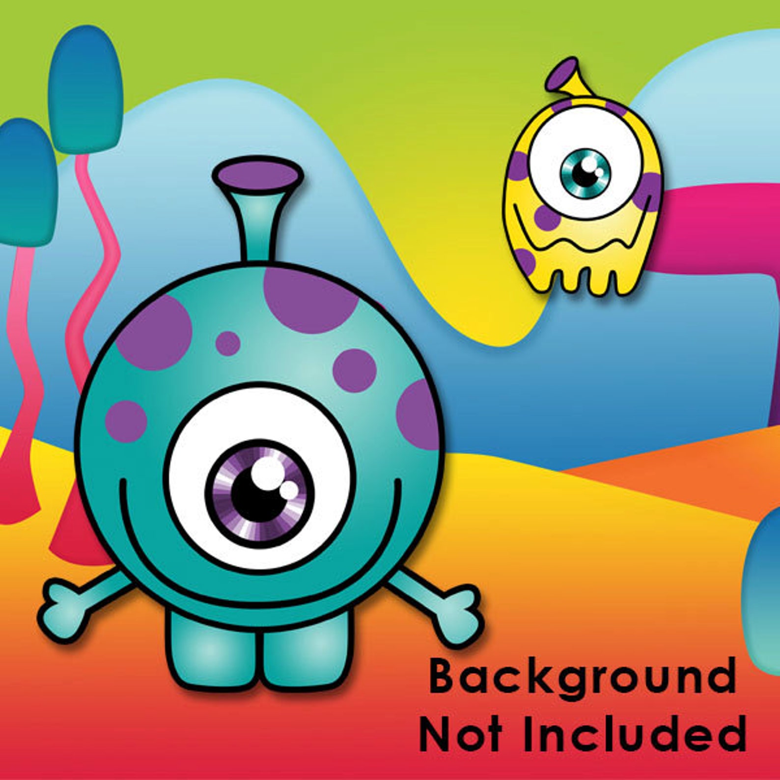 Alien Clip Art, Monster Clip Art, Sci-fi Aliens Clip Art, Outer Space ...