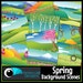 Seasons Background Scenes Clip Art Bundle, Landscape Scenes Clip Art ...