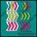 Chevron Page Dividers Clip Art, Arrows Clip Art, Patterned Colored ...