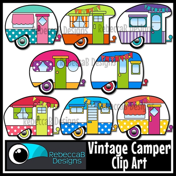 Camper Trailer Clip Art