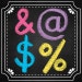 Chalk Alphabet Clip Art: Hand-drawn Letters & Numbers (PNG) - Etsy