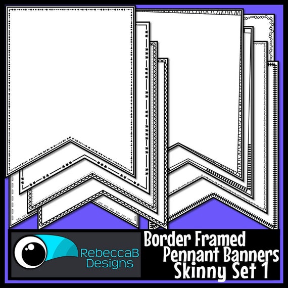Zig Zag Border Pennet Banner Zigzag Designs Hi Res Stock Photography