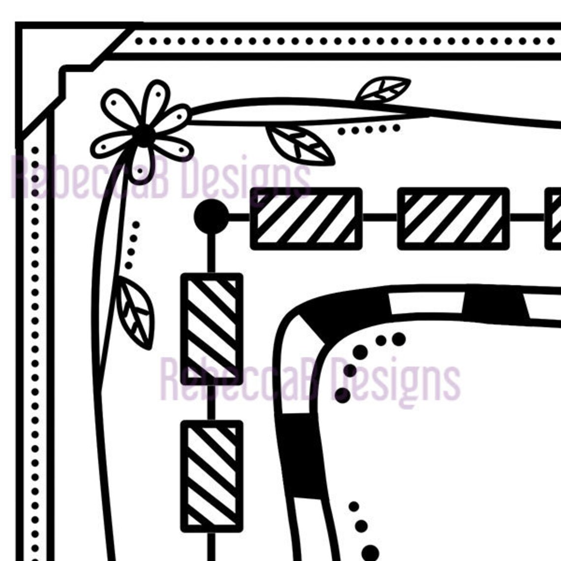 Doodle Borders Clip Art Set 1 Clipart Doodle Borders Border - Etsy ...