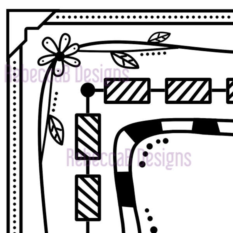 Doodle Borders Clip Art Set 1 Clipart Doodle Borders Border - Etsy ...