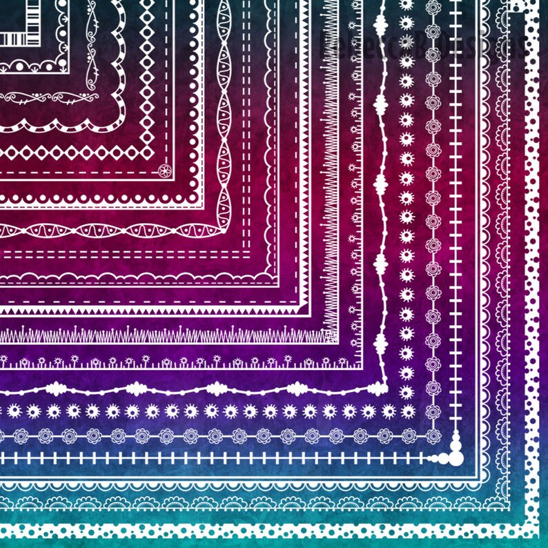 Widescreen 16:9 White Borders Clip Art Set 2 - Google Slides™ and ...