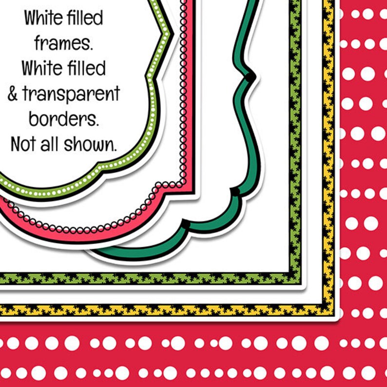 Christmas Clip Art Seller's Kit, Christmas Clip Art, Christmas ...