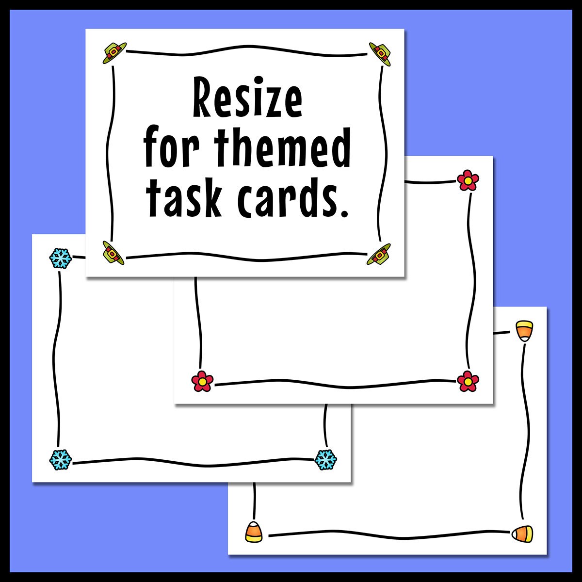 Holiday and Seasons Colored Borders Clip Art, Borders, Holiday Colored ...