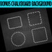 White Line Text Box Border Frames Clip Art Set 3, Text Box Frames ...