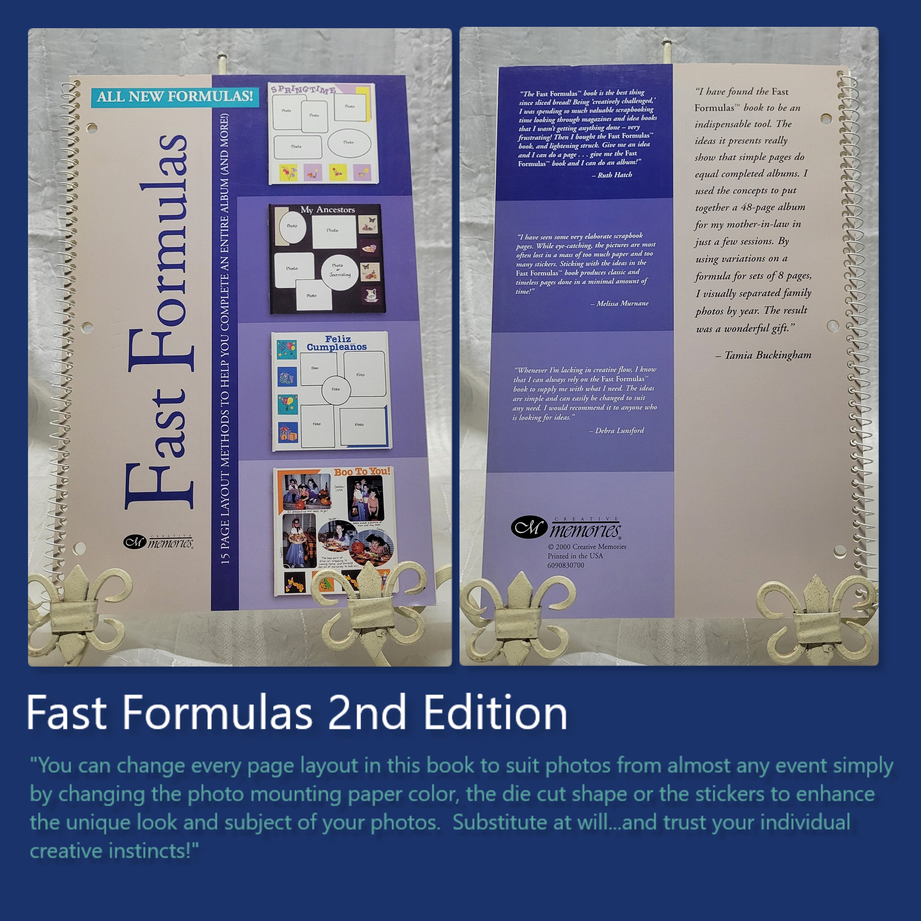 Books: Scrapbook Page Layout & Fast Formulas Idea Books - Creative ...
