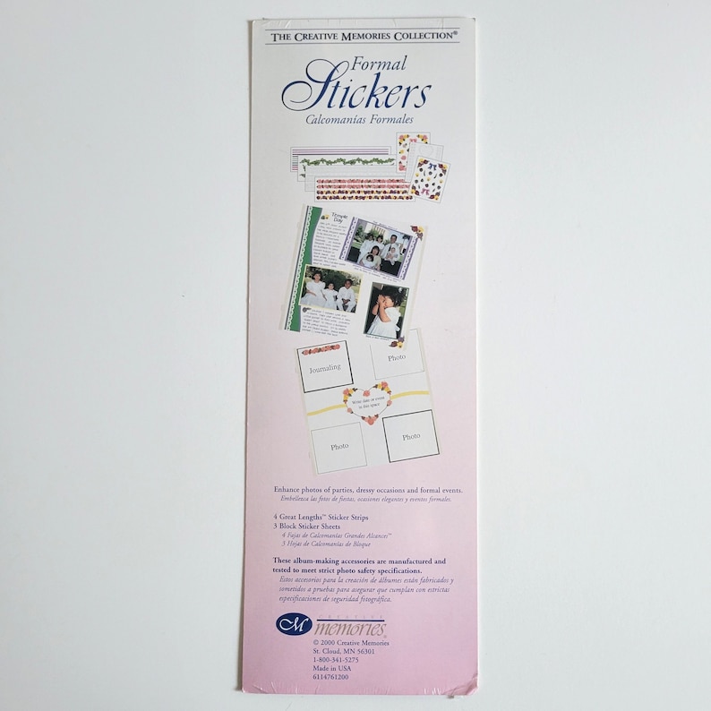 Stickers: Formal - Creative Memories Collection *retired* - Etsy