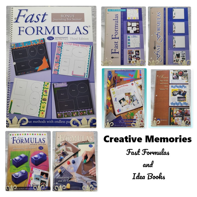Books: Scrapbook Page Layout & Fast Formulas Idea Books - Creative ...