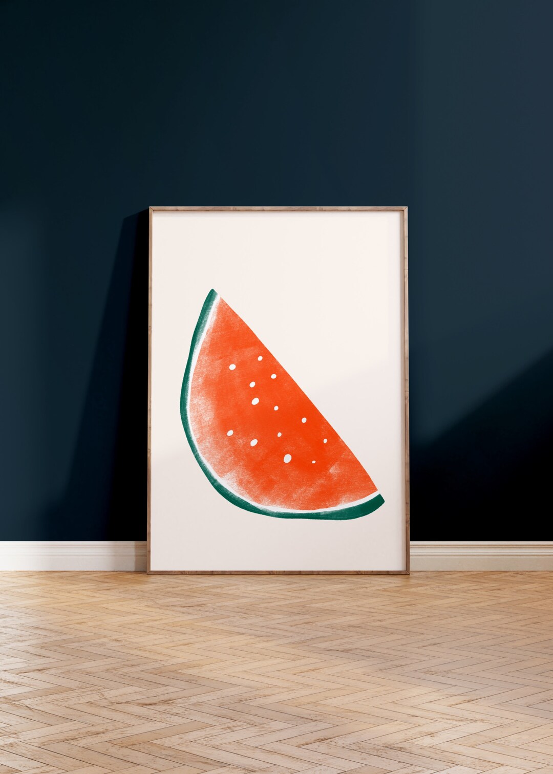 Watermelon Printable Wall Art | Kitchen Art | Montessori Nursery Poster ...