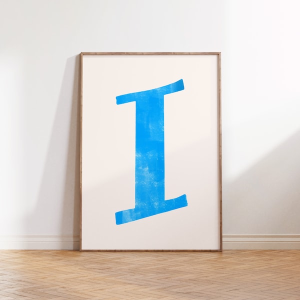 Capital Letter I - Etsy