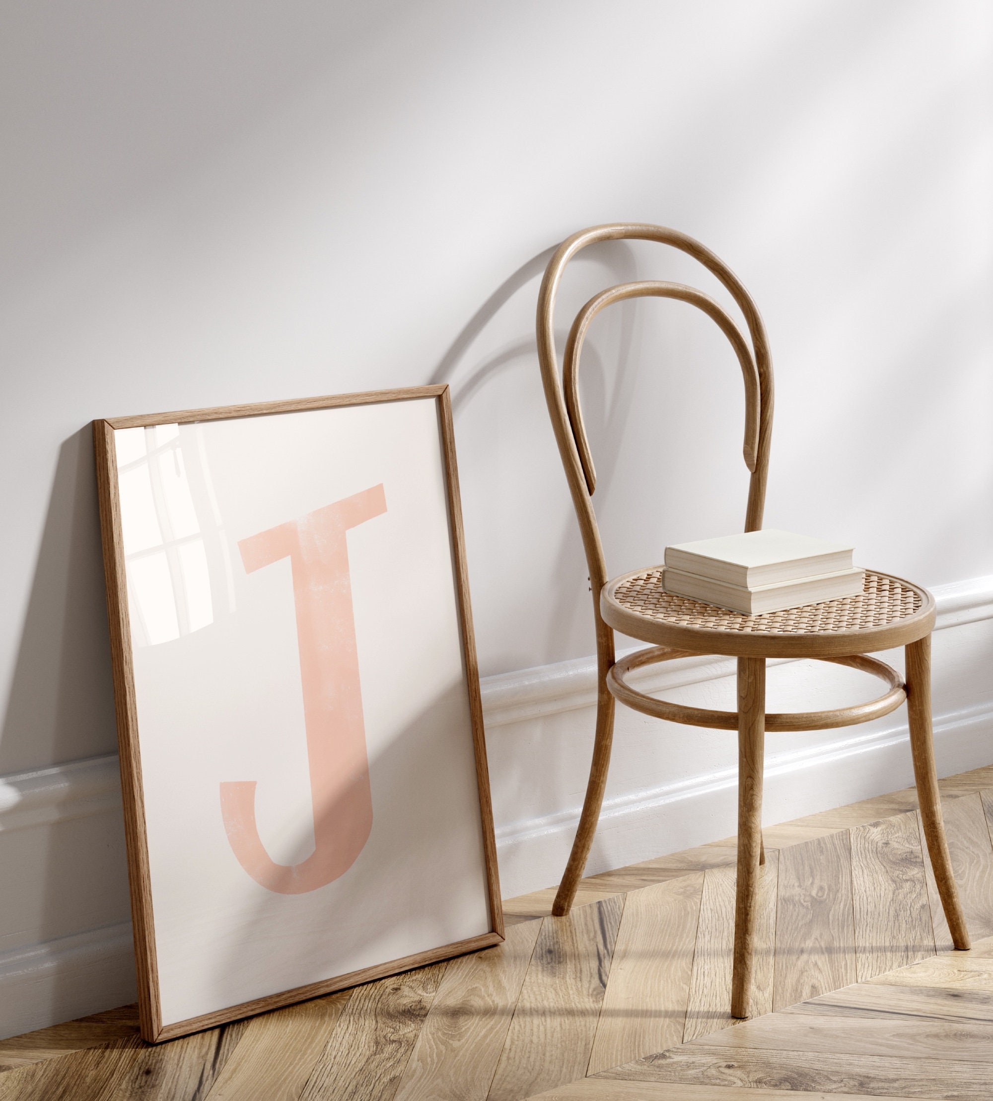 Capital Letter J Print | Kids Letter Wall Print | Monogram Nursery Art ...