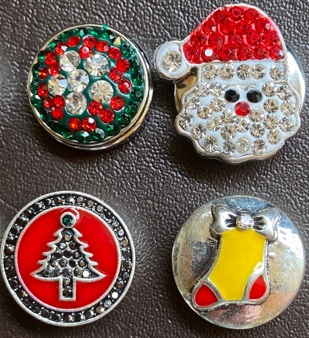 Christmas Snap Jewelry, Interchangeable Snap Jewelry, Christmas ...