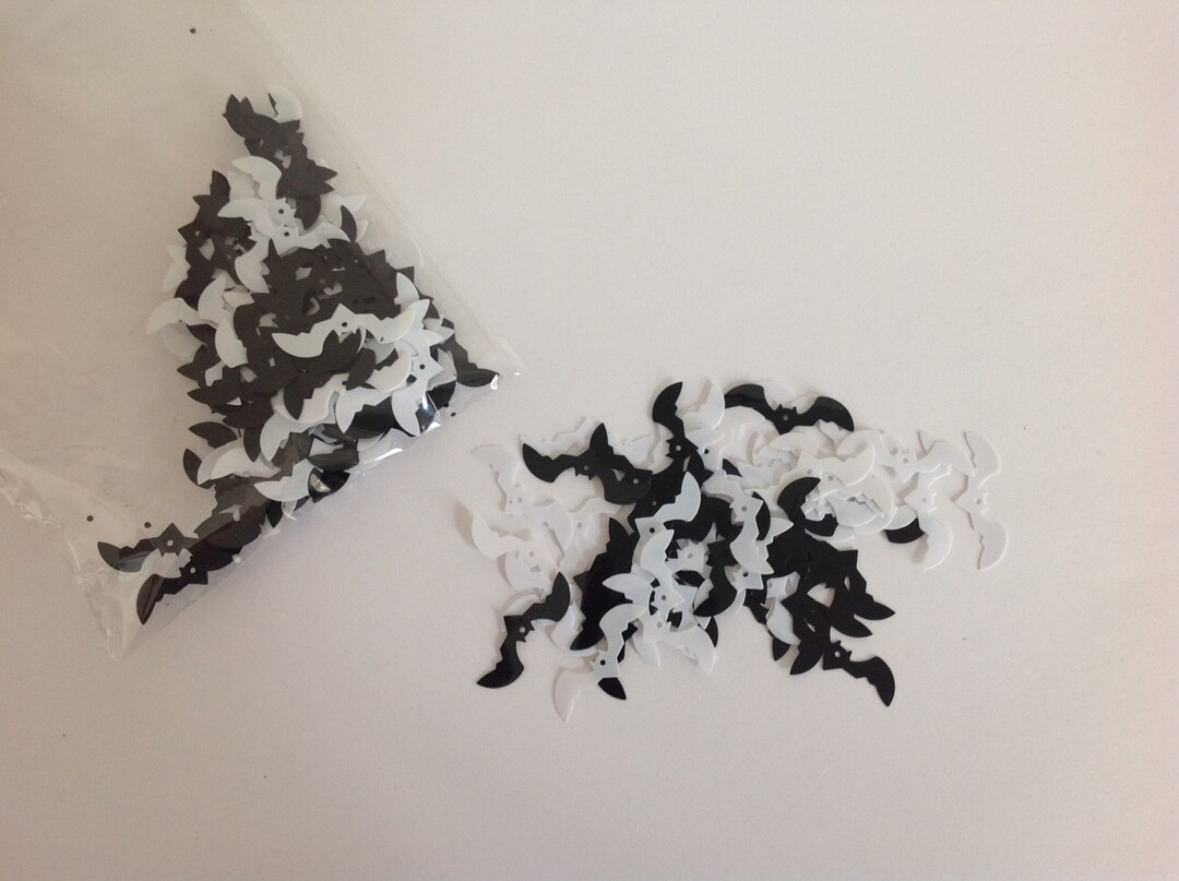 Confetti Bats Halloween - Etsy