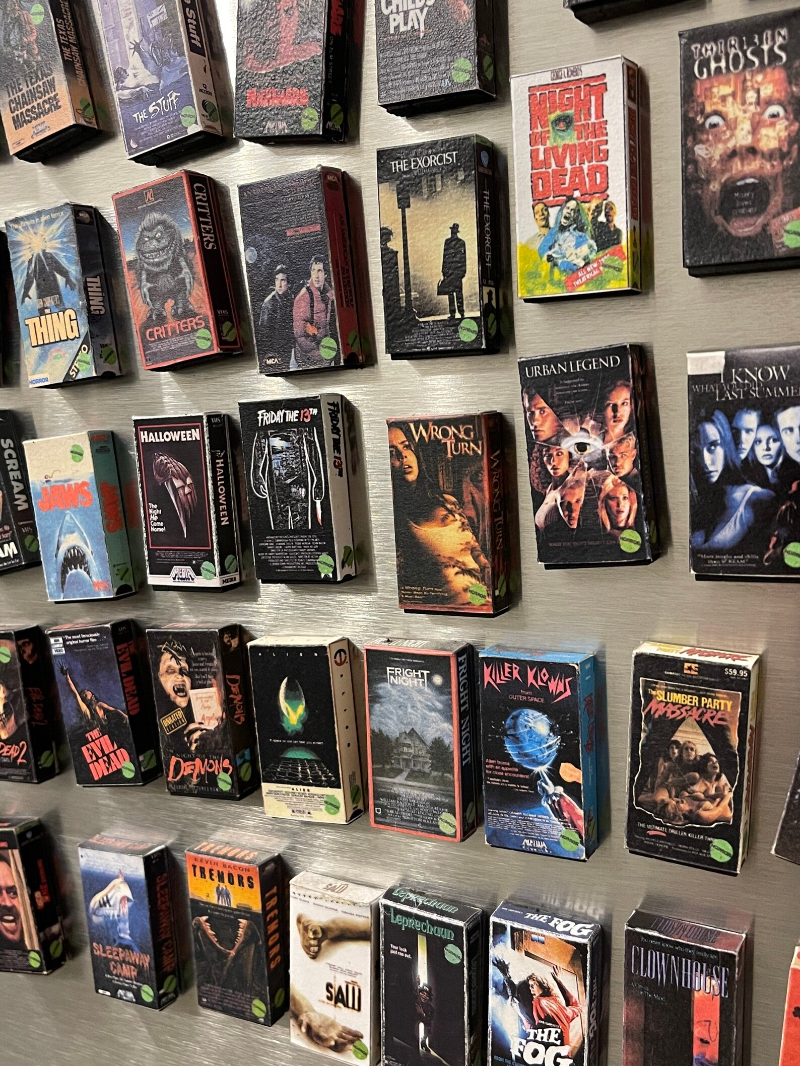 VHS Mini Magnets 1 X 2 Lots of Titles You Choose - Etsy