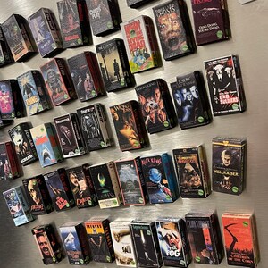 VHS Mini Magnets 1 X 2 Lots of Titles You Choose - Etsy