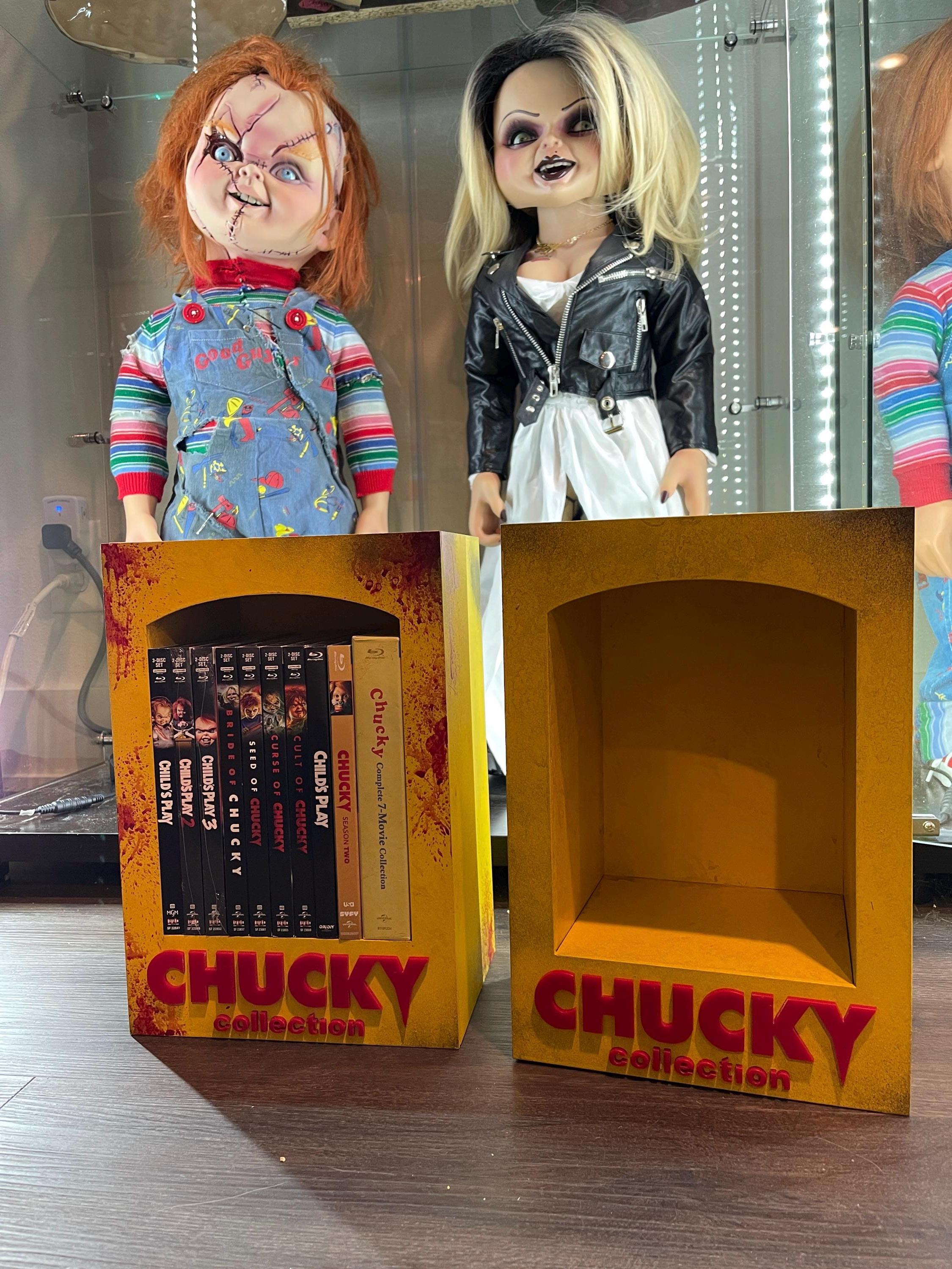 Chucky Inspired Media Storage Diorama for Blu Rays Dvds Unique Piece of ...