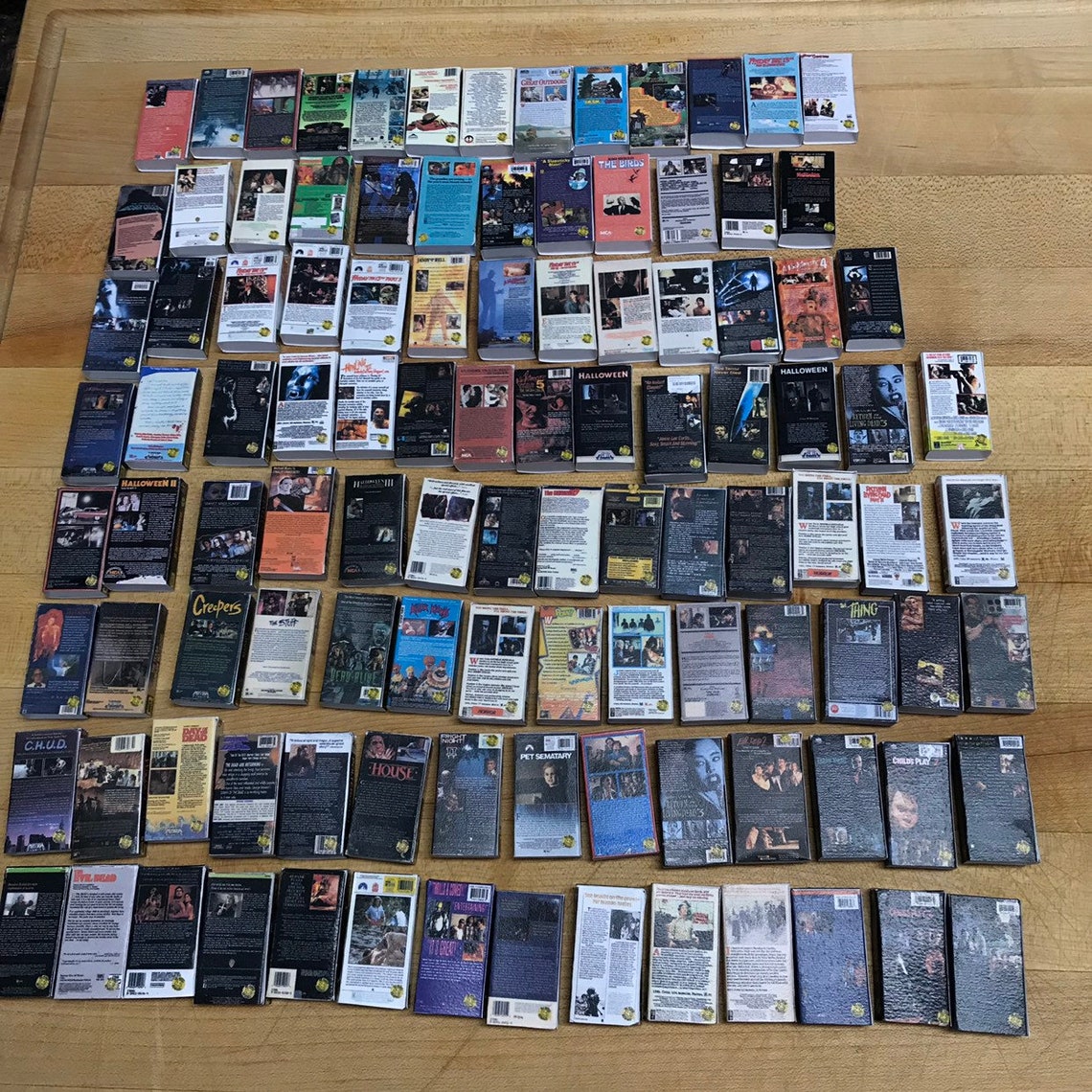 VHS Mini Magnets 1 X 2 Lots of Titles You Choose - Etsy