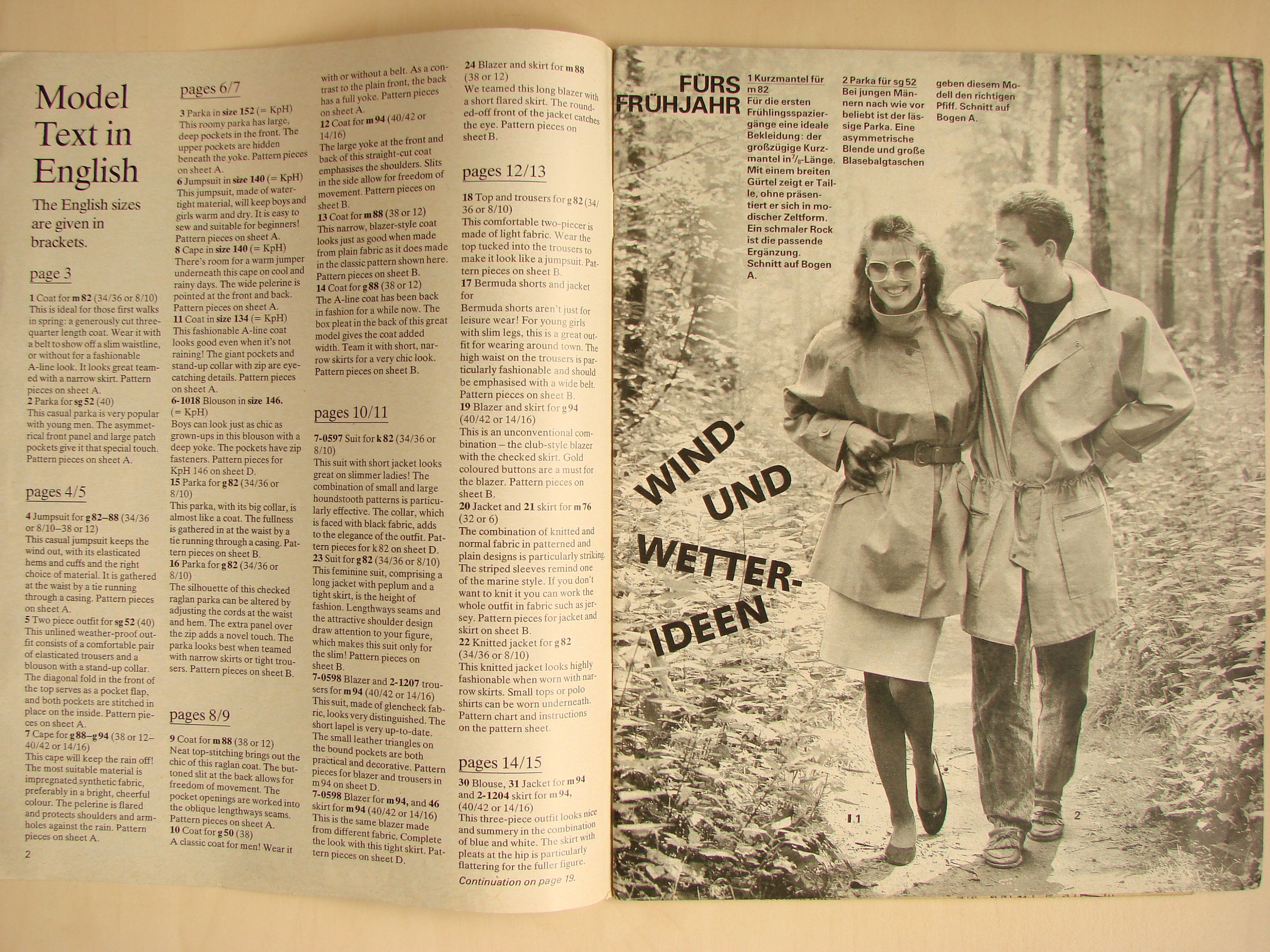 Vintage East Germany Fashion Magazine 1989 Pramo Retro | Etsy