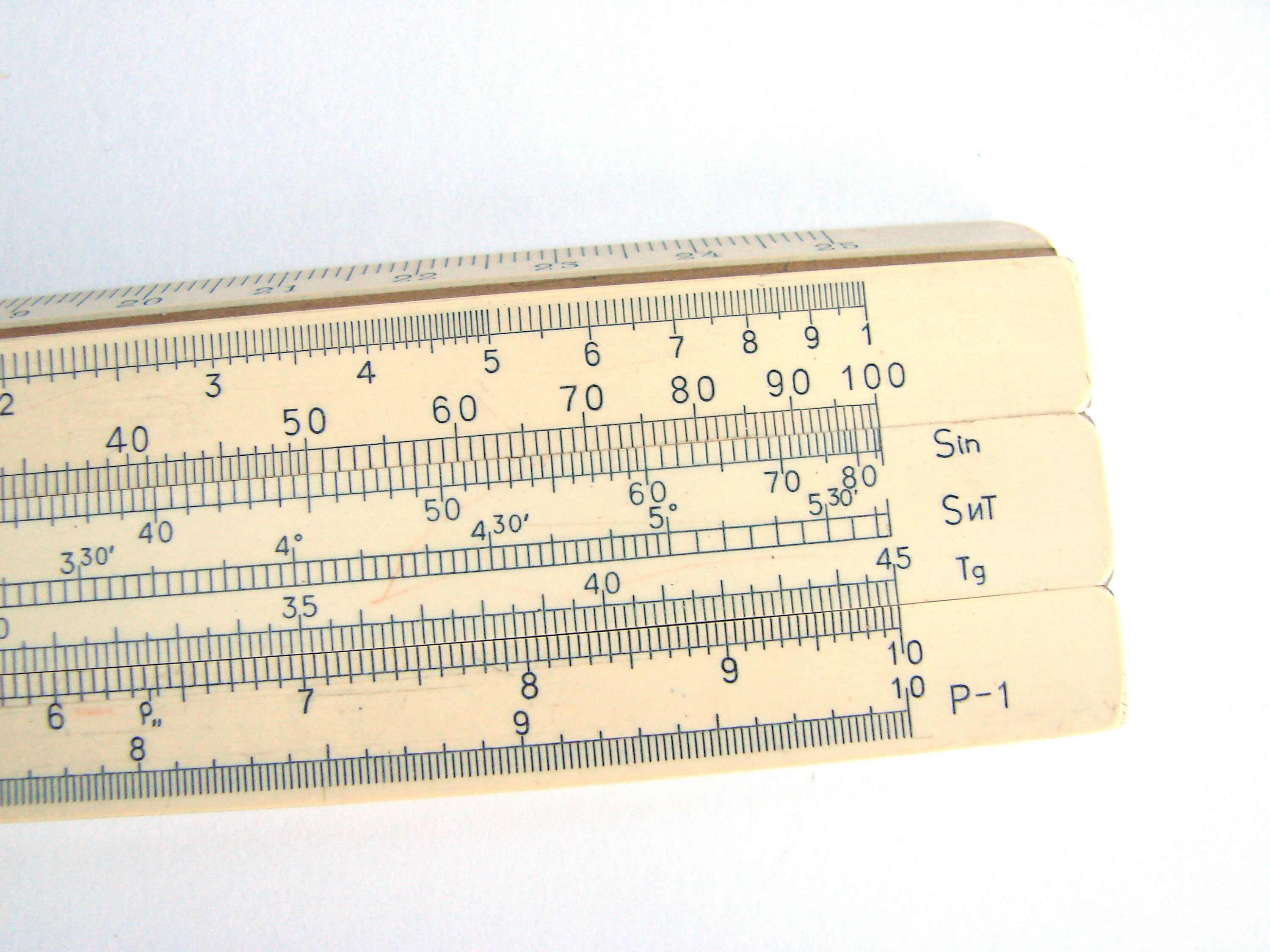 Vintage 60s Soviet Slide Rule Logarithmic Ruler Wooden Rule - Etsy UK