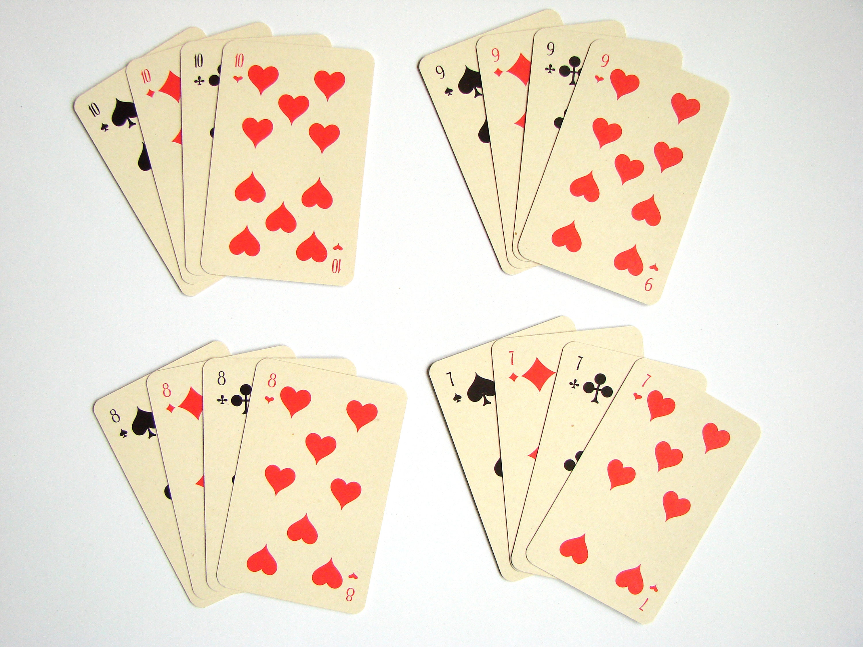 Vintage Playing Cards 90s Slavonic Style Soviet Cards Game | Etsy