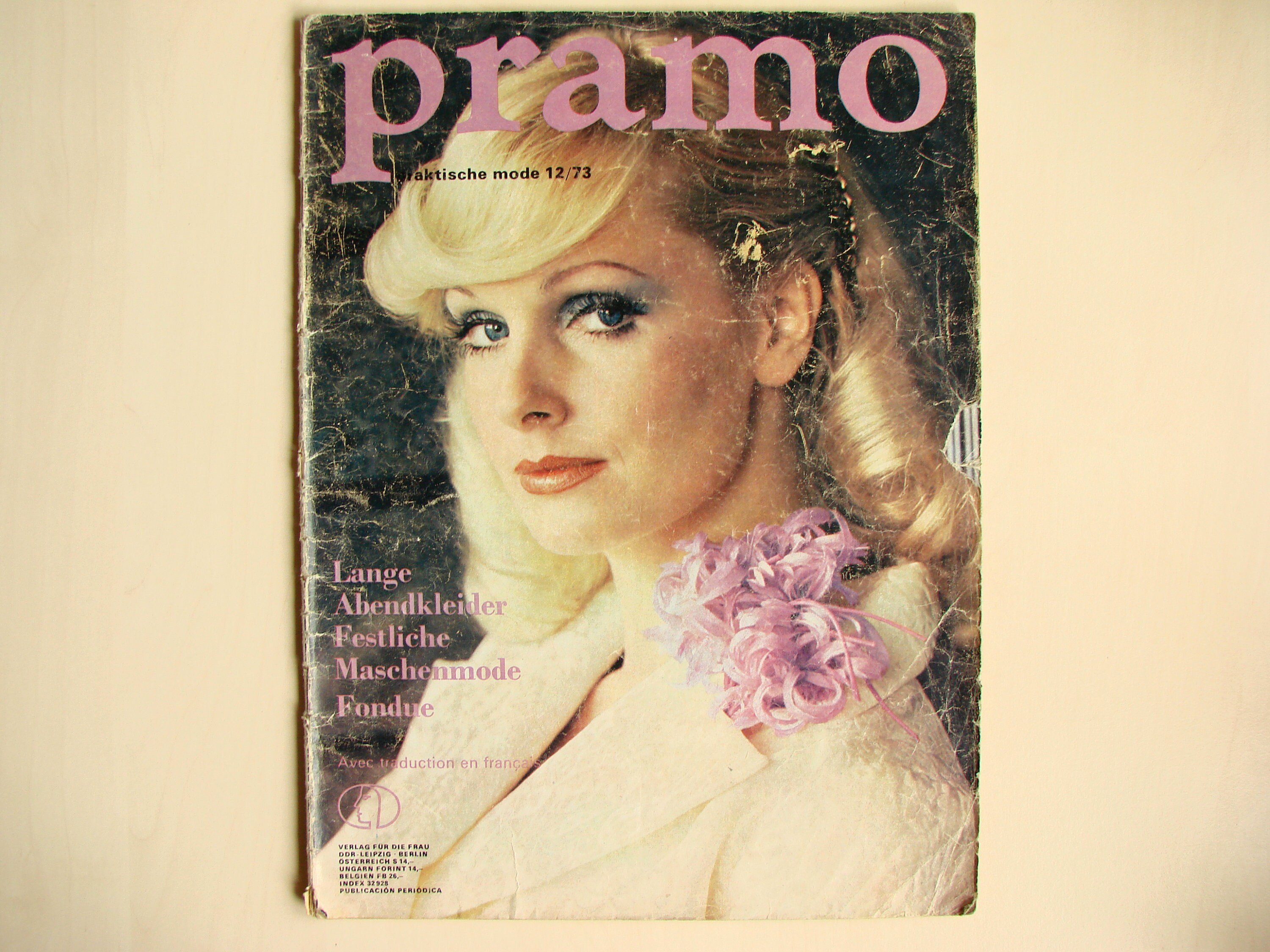 Vintage East Germany Fashion Magazine 1973 Pramo Retro | Etsy