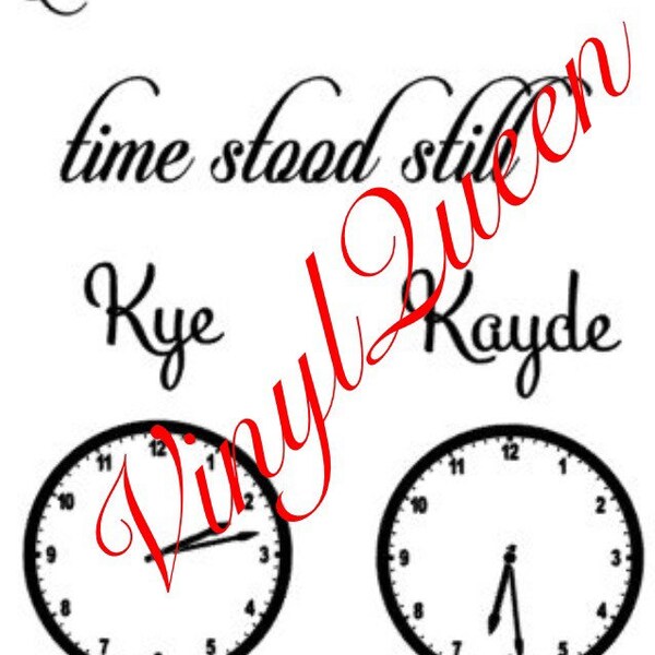 Time Stood Still - Etsy