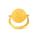 Greek Bronze Lyre Flip Ring With the Greek Sun God ‘helios’, Greek Ring ...