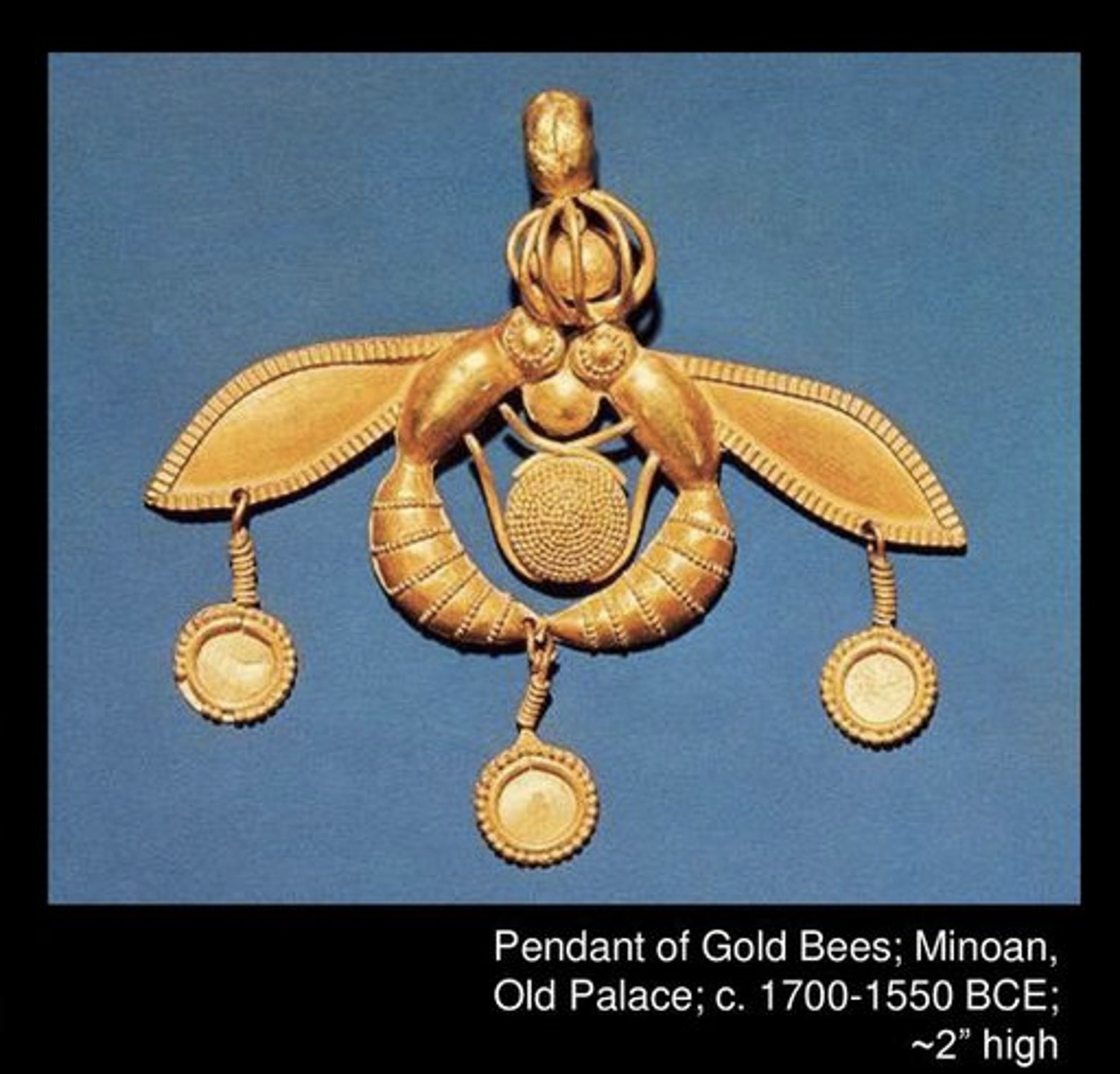 Ancient Greek Minoan Bees Pendant Mélissa in 24K Gold Vermeil - Etsy ...