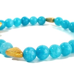 Greek Bracelet Blue Gaia Handmade With Blue Gemstones by Ilios, Greek ...