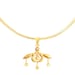 Ancient Greek Minoan Bees Pendant Mélissa in 24K Gold Vermeil, Minoan ...