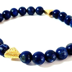 Greek Bracelet Blue Gaia Handmade With Blue Gemstones by Ilios, Greek ...
