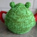 Freddie Frog Hand-knitted Tea Cosy. Medium Size - Etsy UK