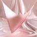 Shell Pink Real Silk Audrey Triangle Headscarf- Sewn in the UK From ...