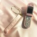 Allegra Shell Pink Pearl and Silk Phone Wrist Strap- Ethically Sewn in ...