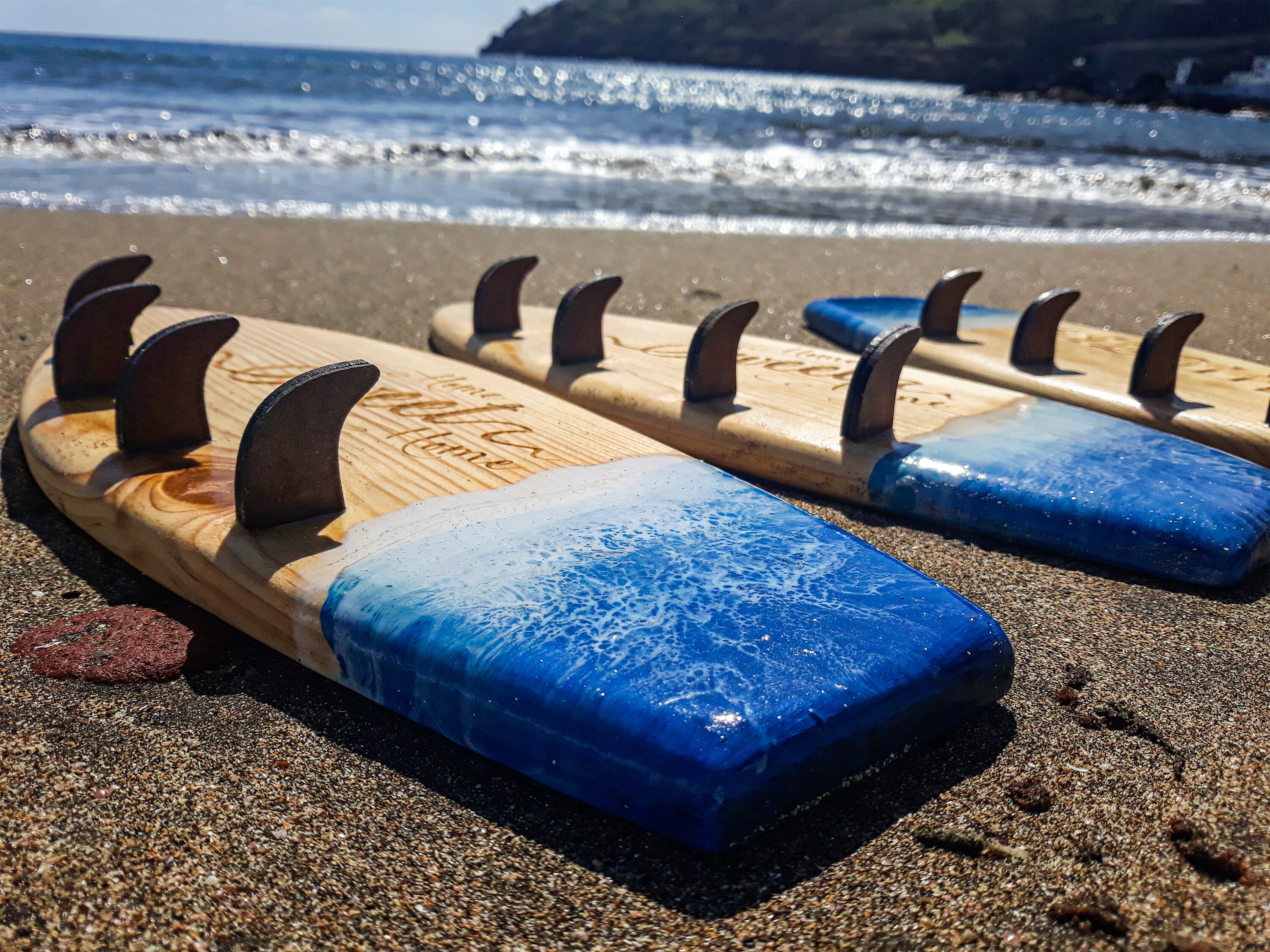 Key Holder Personalized Home Keyholder Surf Board Keys - Etsy