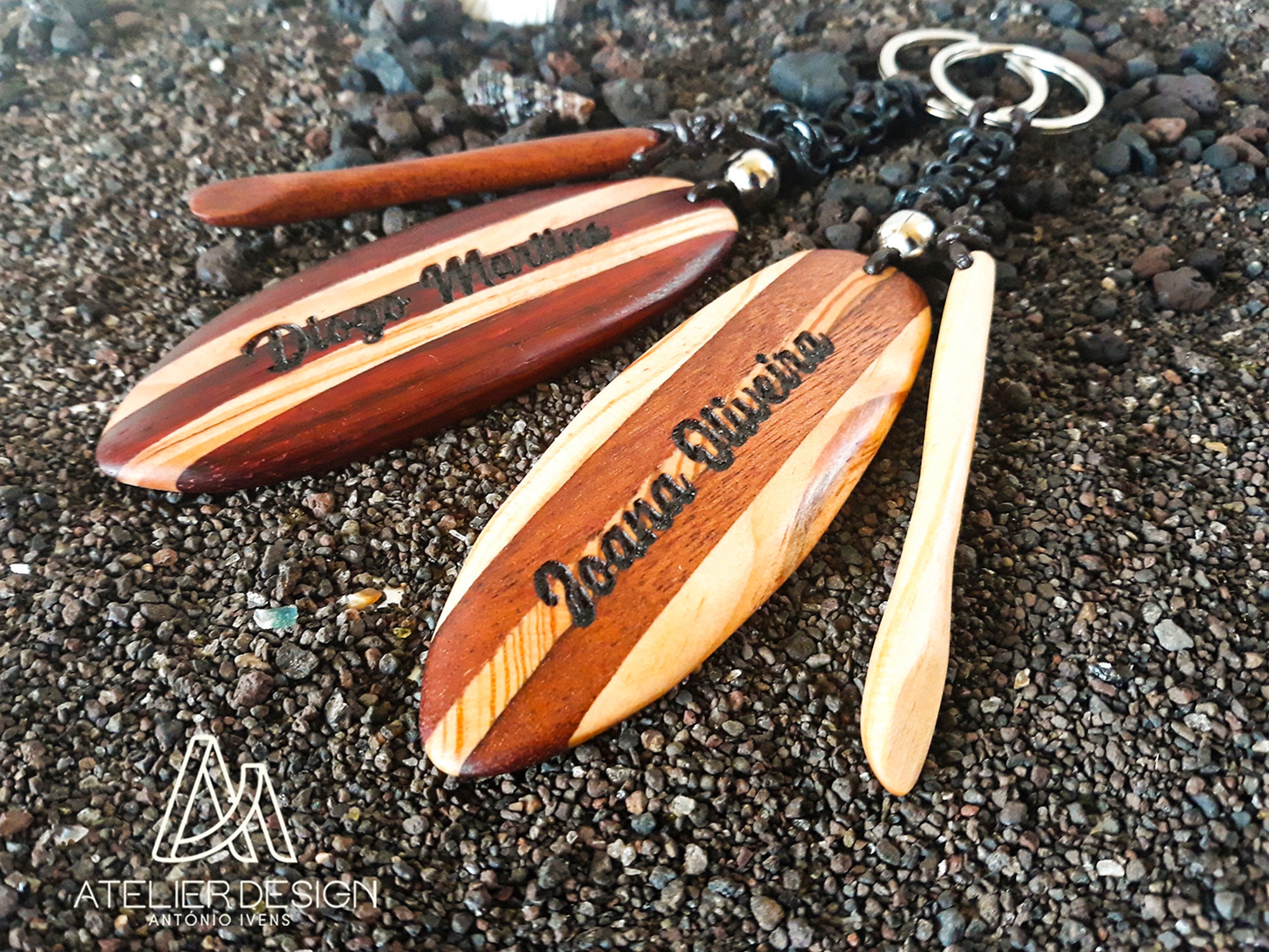 Paddleboard Keychain Wood Craft Handmade Surfsup Paddle | Etsy