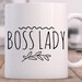Cute Boss Lady Mug Cute Lady Boss Mug Boss Lady Coffee Mug - Etsy