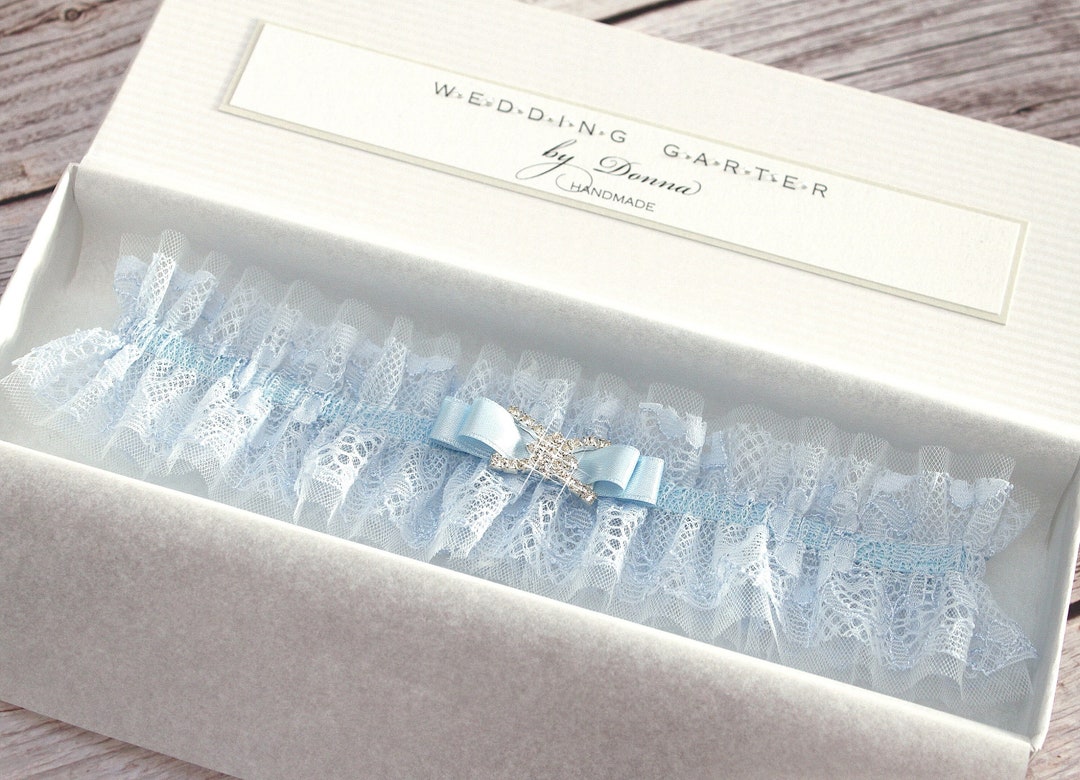 Something Blue for Bride, Something Blue Garter, Blue Wedding Garter ...