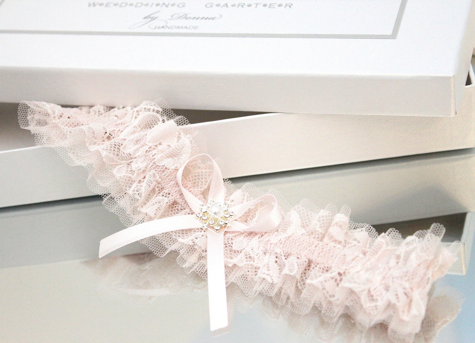Blush Pink Garter, Blush Pink Wedding Garter, Blush Rose Garter, Blush ...