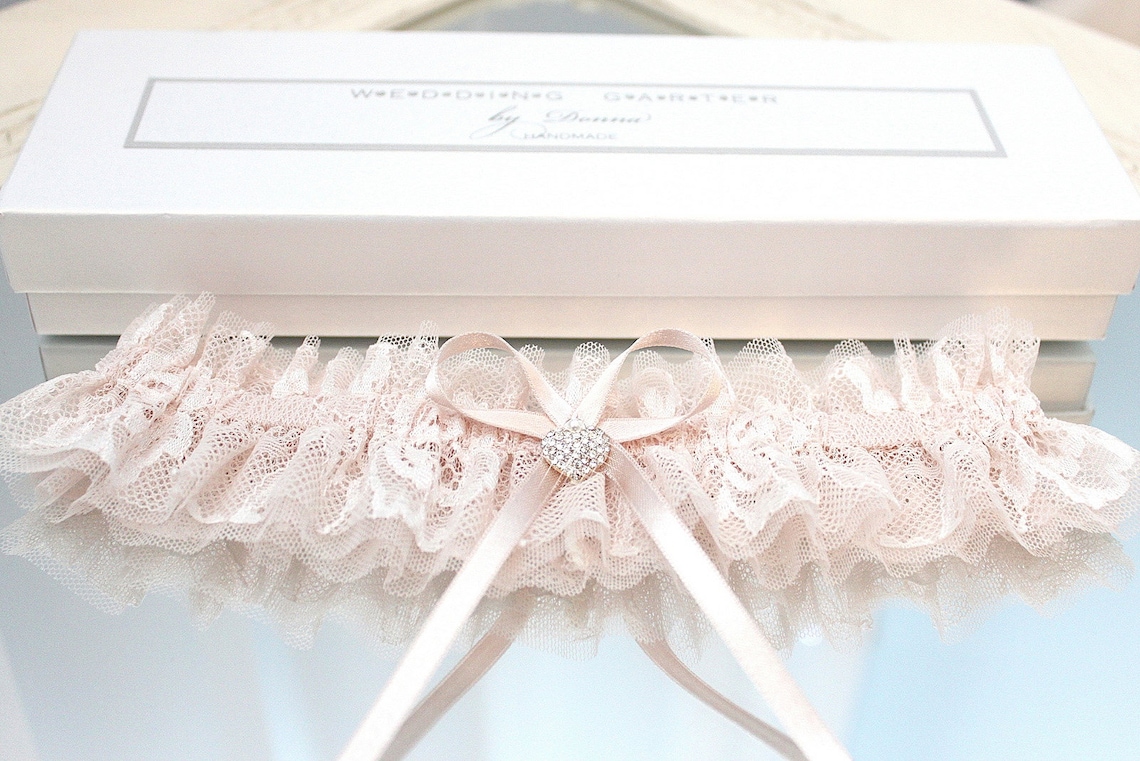 Blush Pink Garter Blush Pink Wedding Garter Blush Rose | Etsy