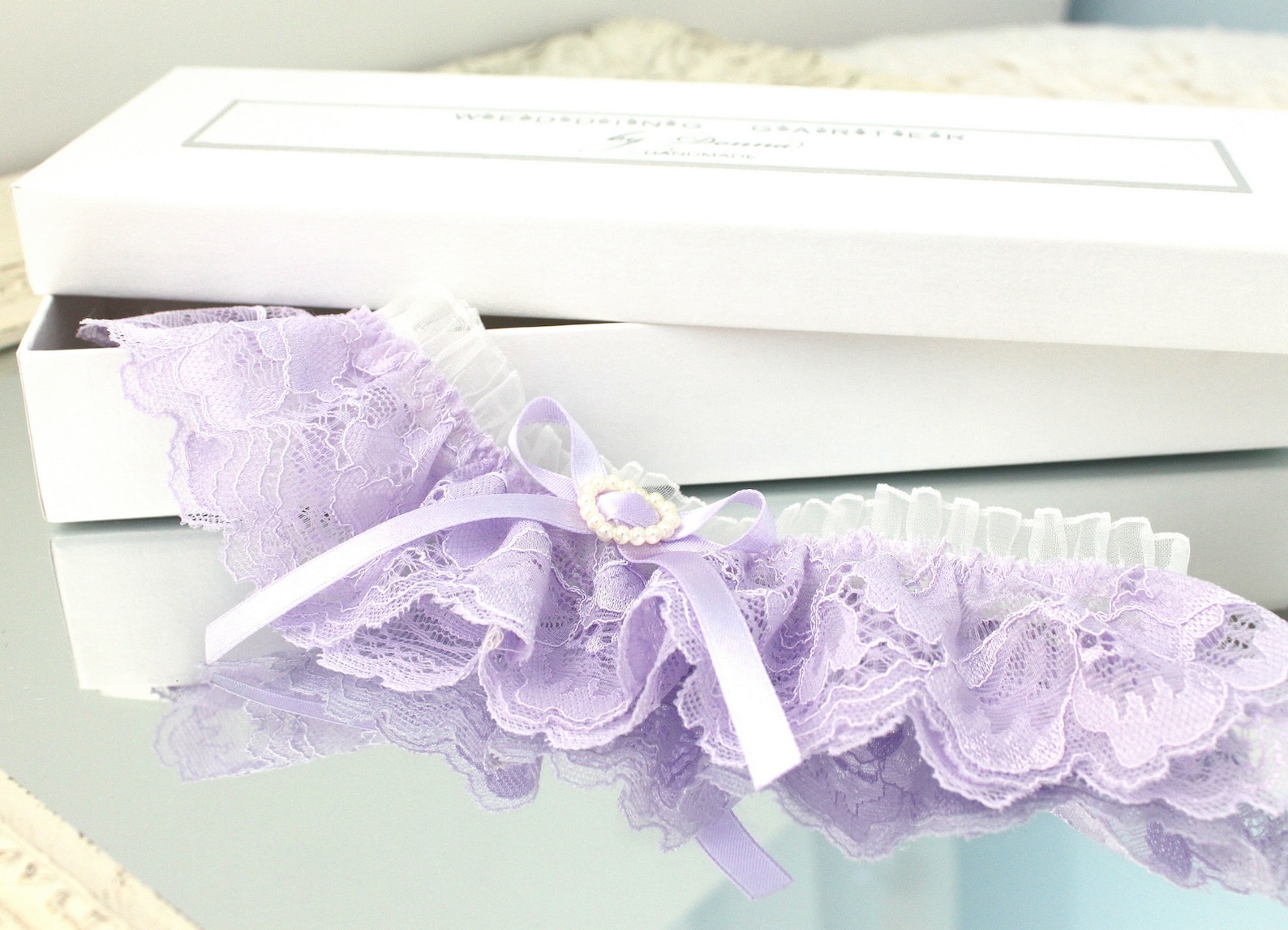 Lilac Garter Lilac Wedding Garter Lilac Prom Garter Lilac - Etsy