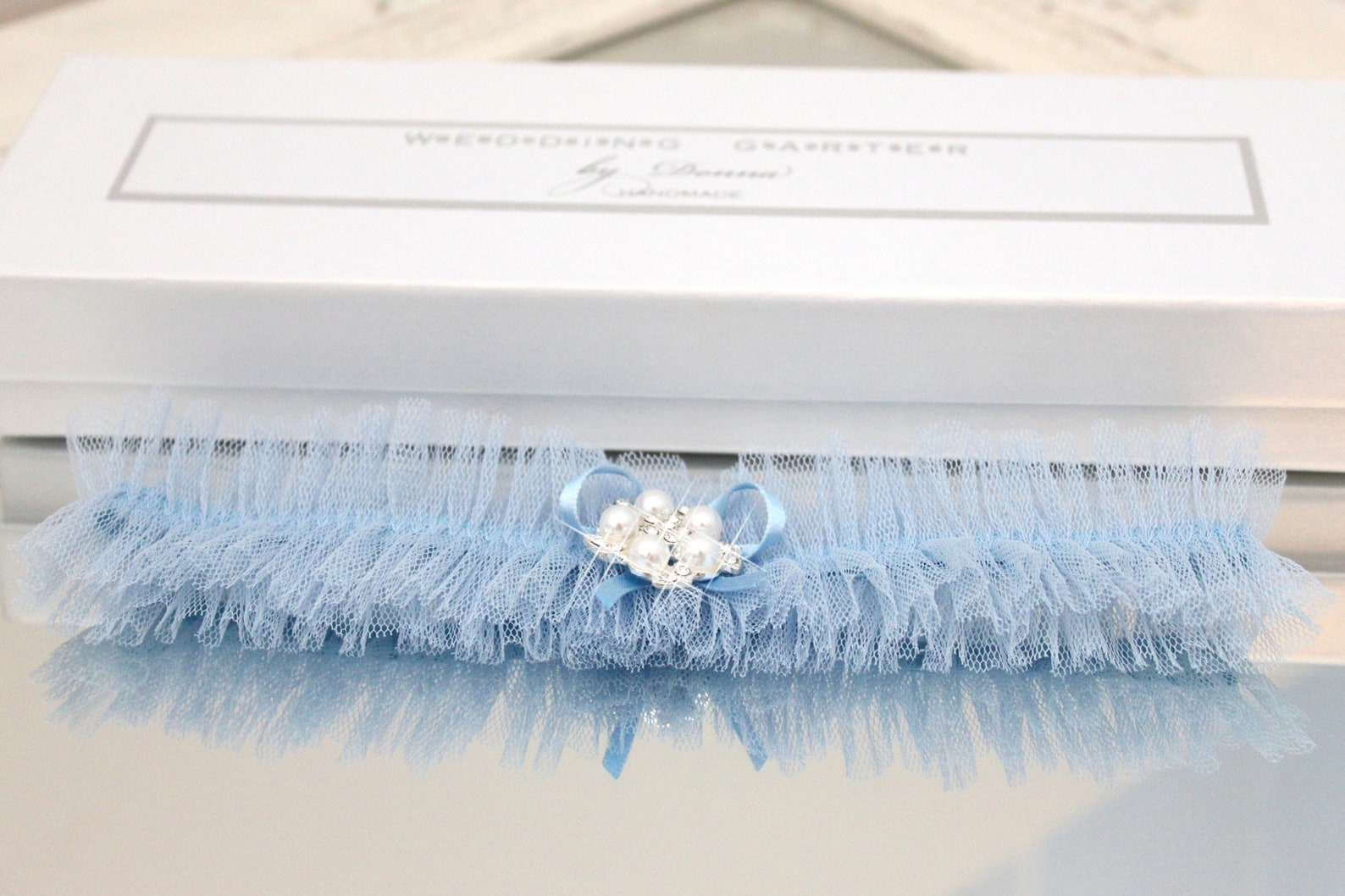 Something Blue for Bride, Something Blue Garter, Blue Wedding Garter ...