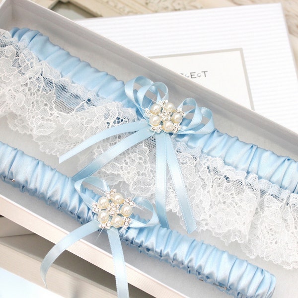 Bridal Garter Set - Etsy